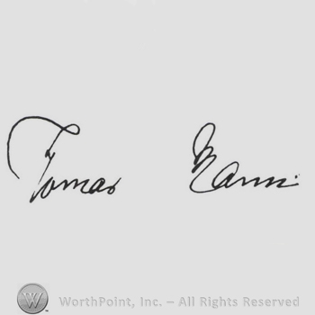 Mark with Signature: Thomas Mann. | #570646