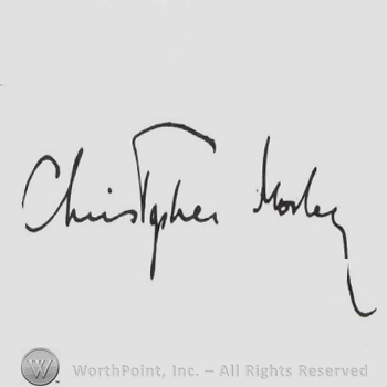 Mark with Signature: Christopher Morley. | #570650