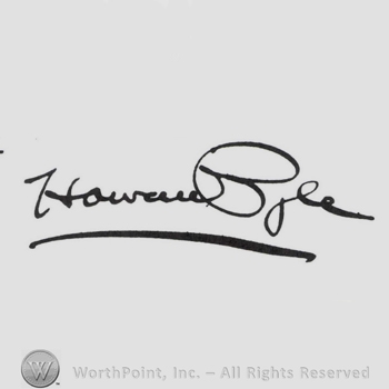 Mark with Signature: Howard Pyle. | #570660