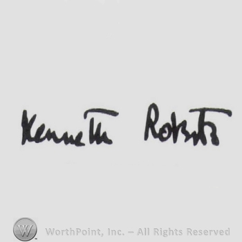 Mark with Signature: Kenneth Roberts. | #570663