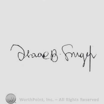 Mark with Signature: Isaac Bashevis Singer. | #570677
