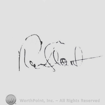 Mark with Signature: Rex Stout. | #570680