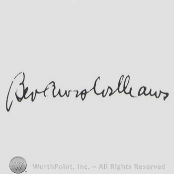 Mark with Signature: Ben Ames Williams. | #570697