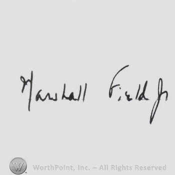 Mark with Signature: Marshall Field, Jr.. | #570748