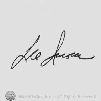 Mark with Signature: Lee Iacocca. | #570763