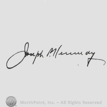 Mark with Signature: Joseph P. Kennedy. | #570769