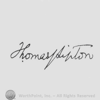 Mark with Signature: Thomas Lipton. | #570772