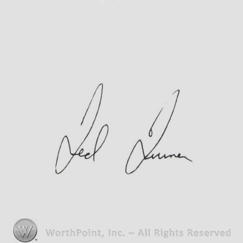 Mark with Signature: Ted Turner. | #570807