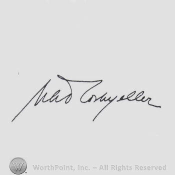 Mark with Signature: Nelson Aldrich Rockefeller. | #570838