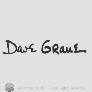 Mark with Signature: Dave Graue. | #570852