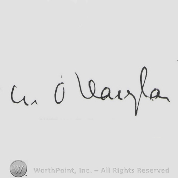 Mark with Signature: William Orville Douglas. | #570892