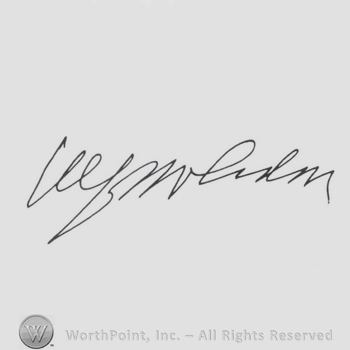 Mark with Signature: Alf Landon. | #570926