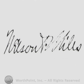 Mark with Signature: Nelson Appleton Miles. | #571854