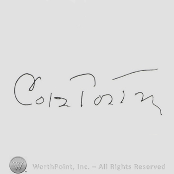 Mark with Signature: Cole Porter. | #571877