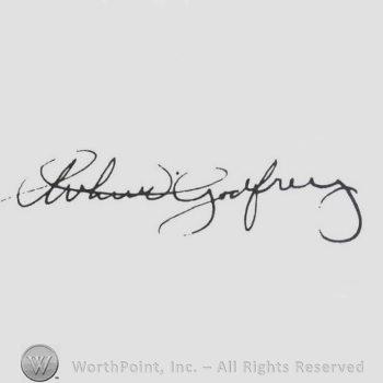 Mark with Signature: Arthur Godfrey. | #571949