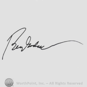 Mark with Signature: Benny Goodman. | #571951
