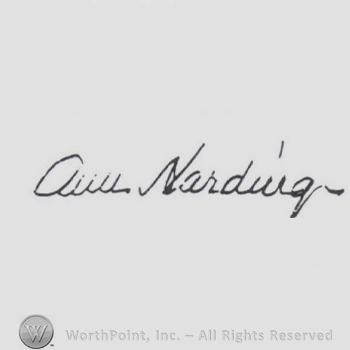 Mark with Signature: Ann Harding. | #571955
