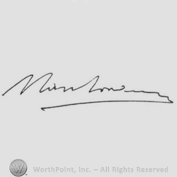 Mark with Signature: Mantovani. | #572002