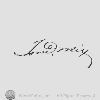 Mark with Signature: Tom Mix. | #572011