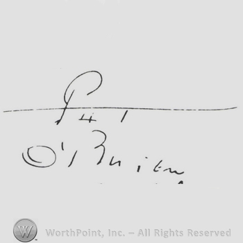 Mark with Signature: Pat O'Brien. | #572014