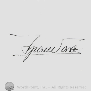 Mark with Signature: Tyrone Power. | #572024