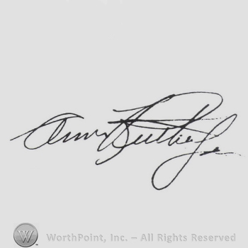 Mark with Signature: Ann Rutherford. | #572035