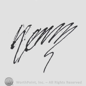 Mark with Signature: Henry III of France. | #572080