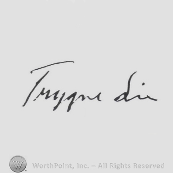 Mark with Signature: Trygve Lie. | #572087