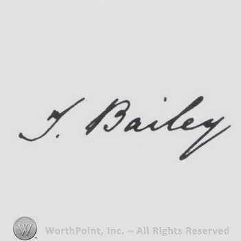 Mark with Signature: Theodorus Bailey. | #572107