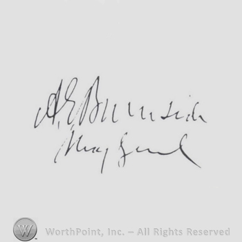Mark with Signature: Gen. Ambrose Burnside. | #572112