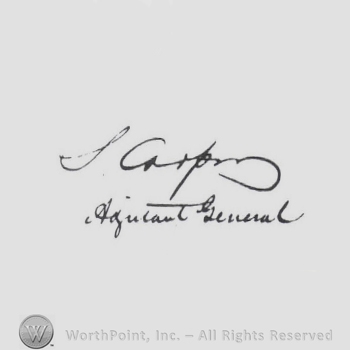 Mark with Signature: Samuel Cooper. | #572115