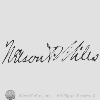 Mark with Signature: Nelson Appleton Miles. | #572127