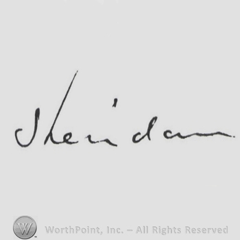 Mark with Signature: Philip Sheridan. | #572132