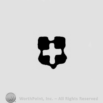 Mark with A cross couped | #57214