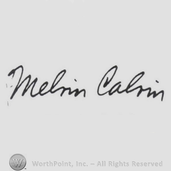 Mark with Signature: Melvin Calvin. | #572143