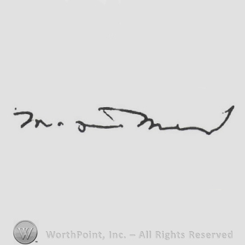 Mark with Signature: Margaret Mead. | #572167