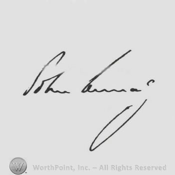 Mark with Signature: John F. Kennedy. | #572214
