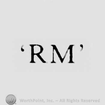 Mark with RM, mullet below | #57617