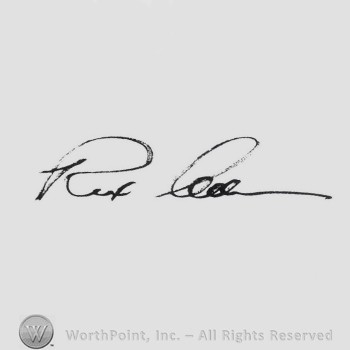 Mark with Signature: Rex Allen. | #576431