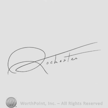 Mark with Signature: Eddie ''Rochester'' | #576434