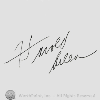 Mark with Signature: Harold Arlen. | #576437