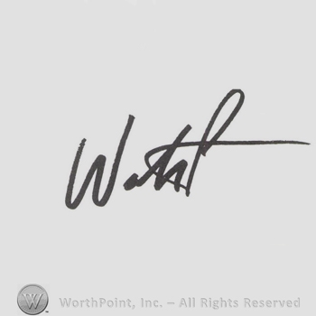 Mark with Signature: Warren Beatty. | #576450