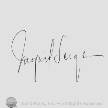 Mark with Signature: Ingrid Bergman. | #576455