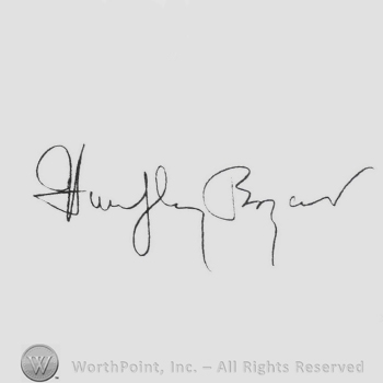Mark with Signature: Humphrey Bogart. | #576457