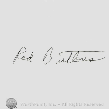 Mark with Signature: Red Buttons. | #576467