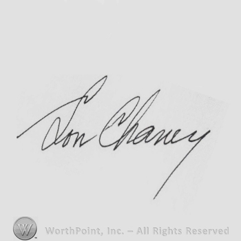Mark with Signature: Lon Chaney, Sr.. | #576473