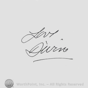 Mark with Signature: Divine. | #576504