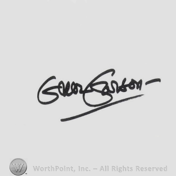 Mark with Signature: Greer Garson. | #576523