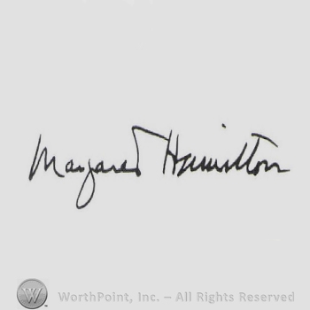 Mark with Signature: Margaret Hamilton. | #576534