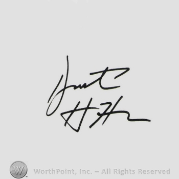 Mark with Signature: Dustin Hoffman. | #576543